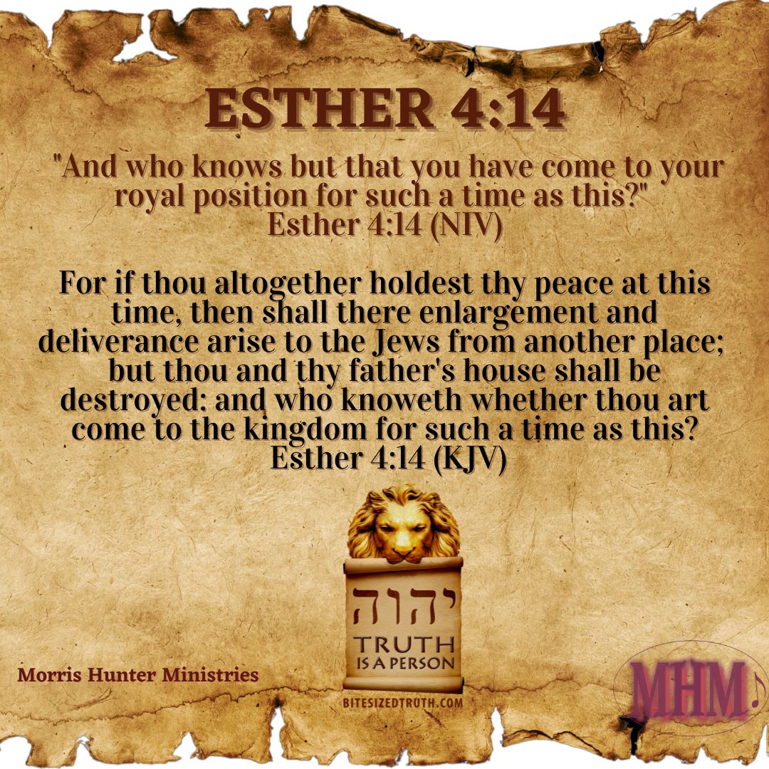 For Such a Time as This | Bite Sized Truth